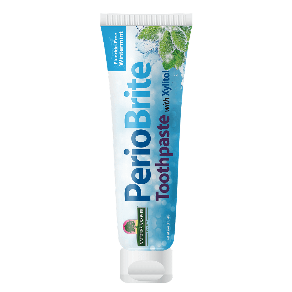 PerioBrite Flouride Free and Alcohol Free Mouthwash, Wintermint