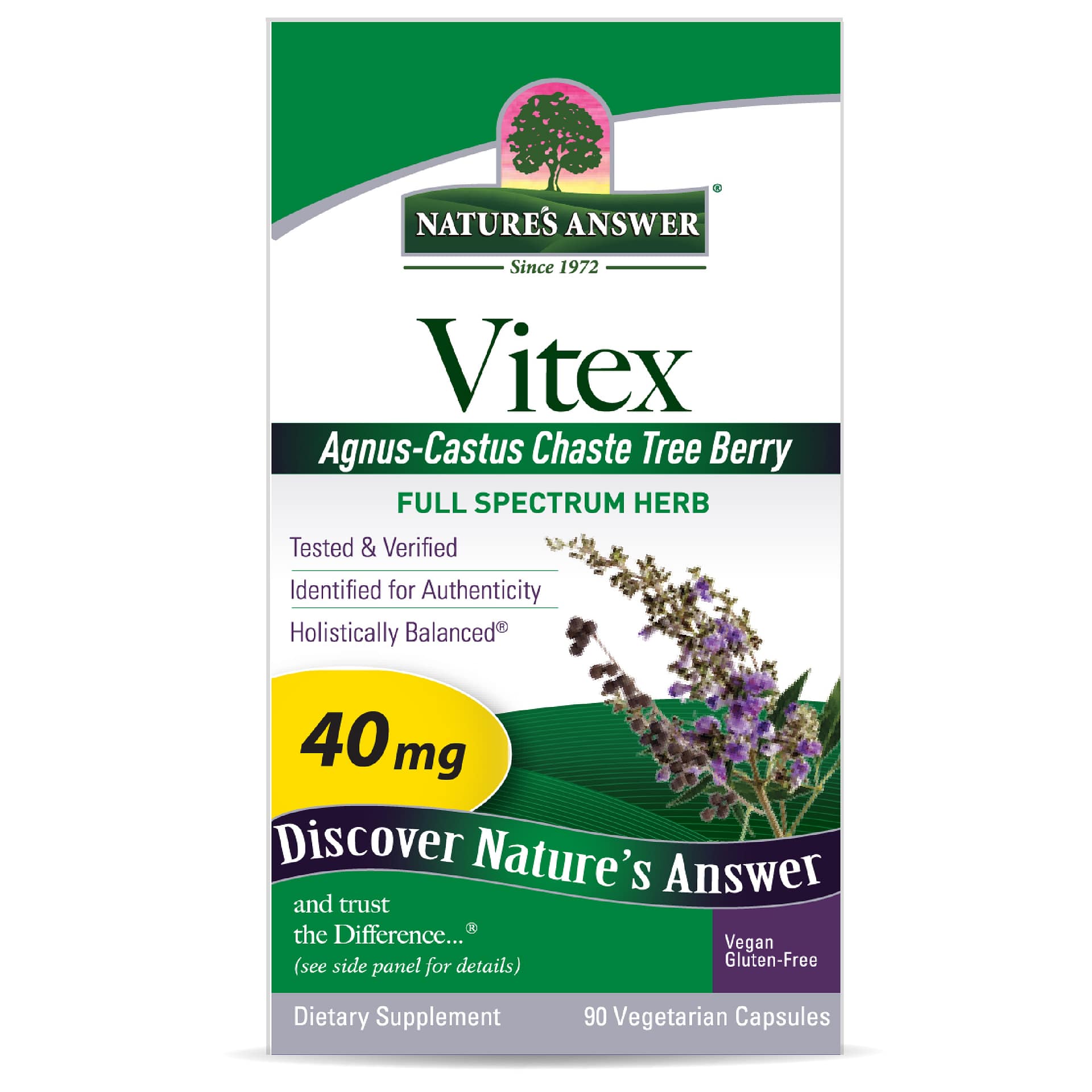 Vitex Agnus | unique chemical characteristics, markers, and natural